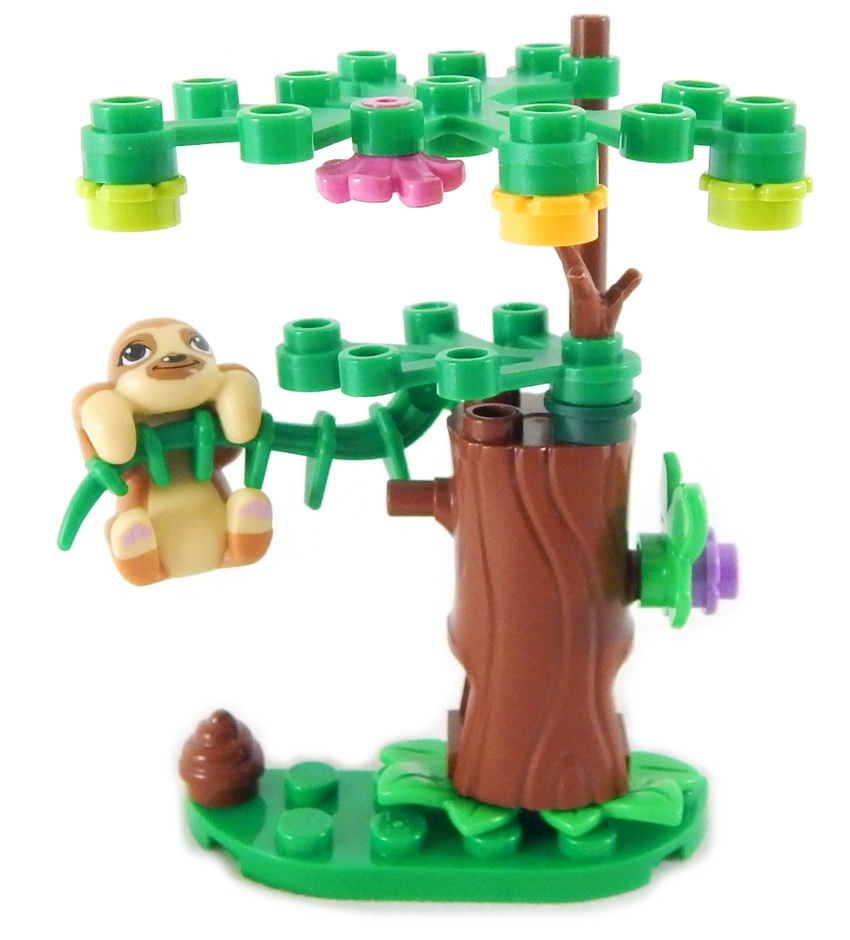 LEGO Sloth Scene