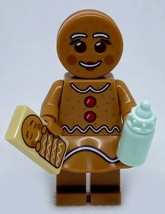 LEGO Gingerbread Mother and Child