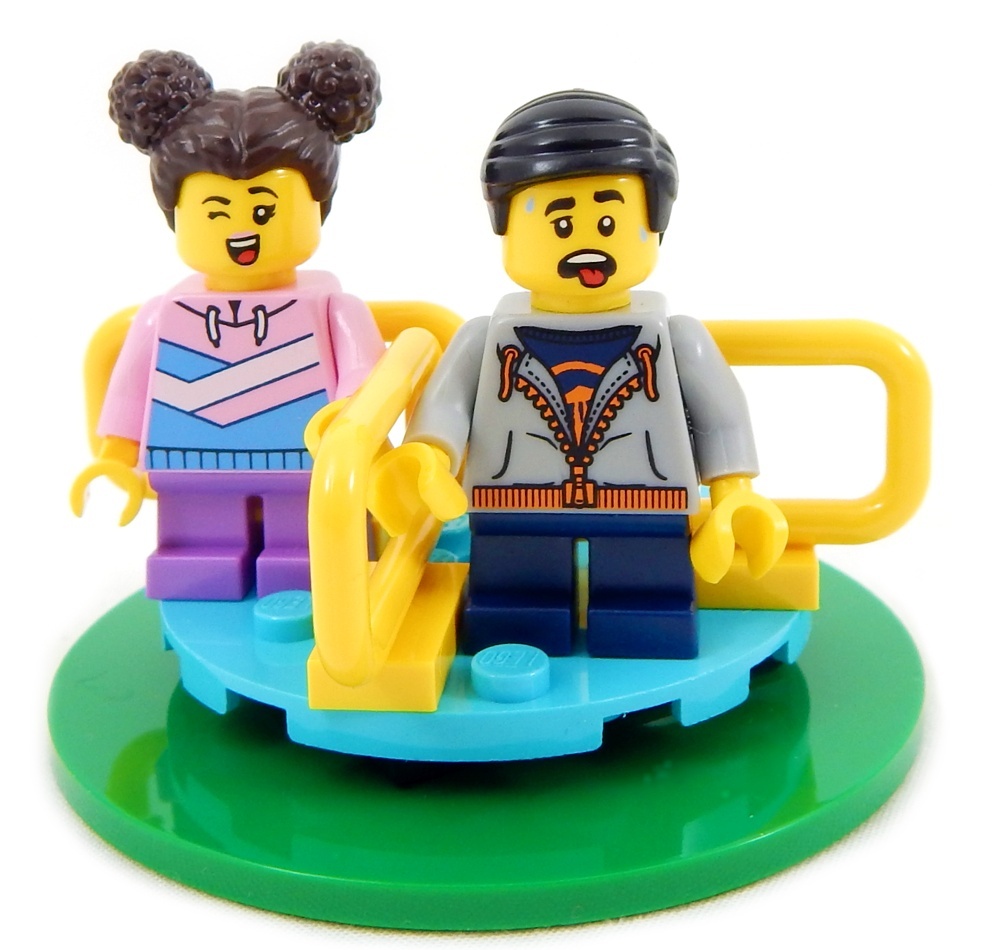 LEGO Kids on Merry-Go-Round