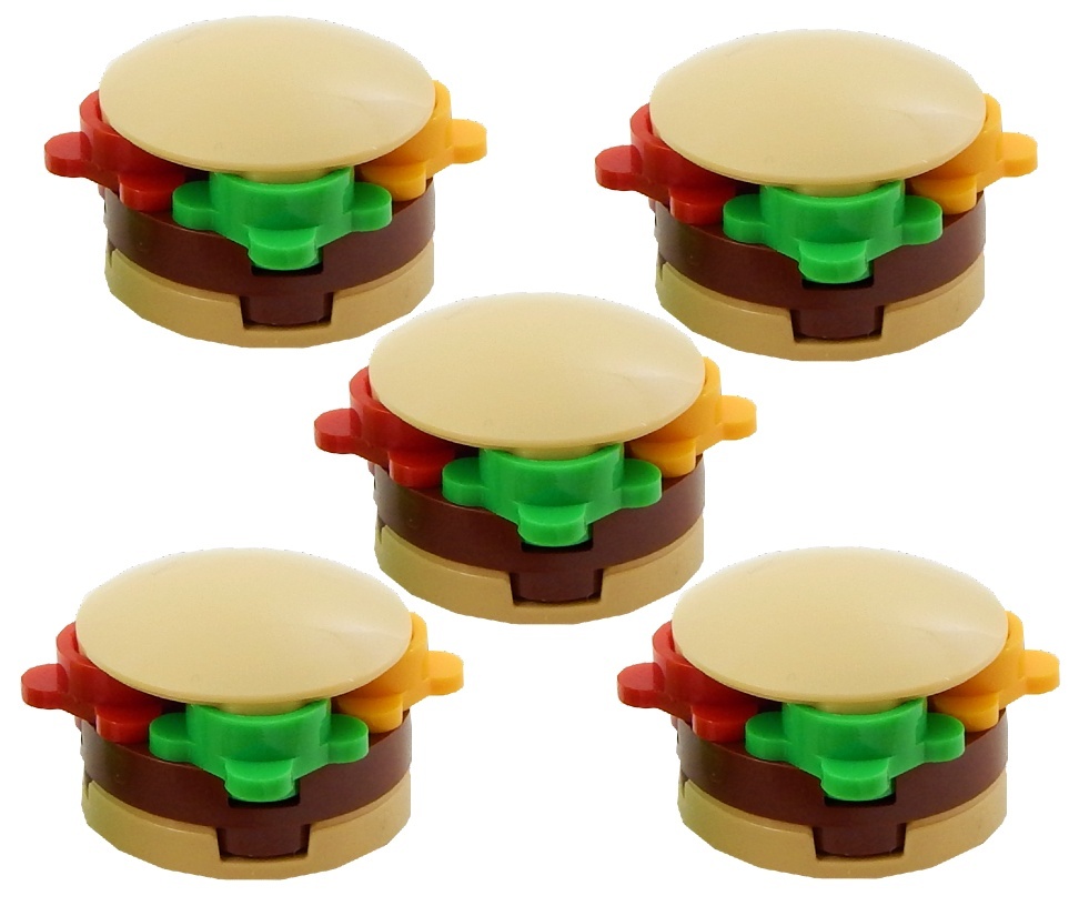 5 More LEGO Burgers