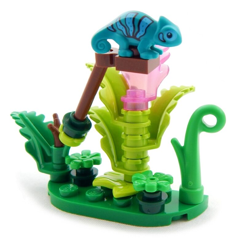 LEGO “Waldo” the Chameleon in Nature